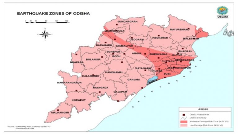 ODISHA STATE DISASTER MANAGEMENT AUTHORITY | Earthquake